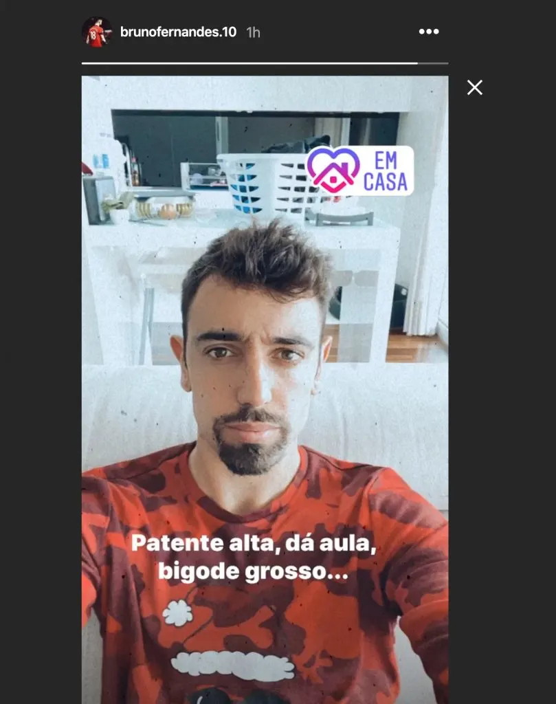 Photo – Man United star Bruno Fernandes shows off his brand new beard ...