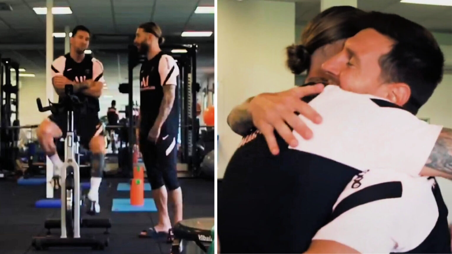 Lionel Messi bonding with Sergio Ramos in things we never thought we’d ...