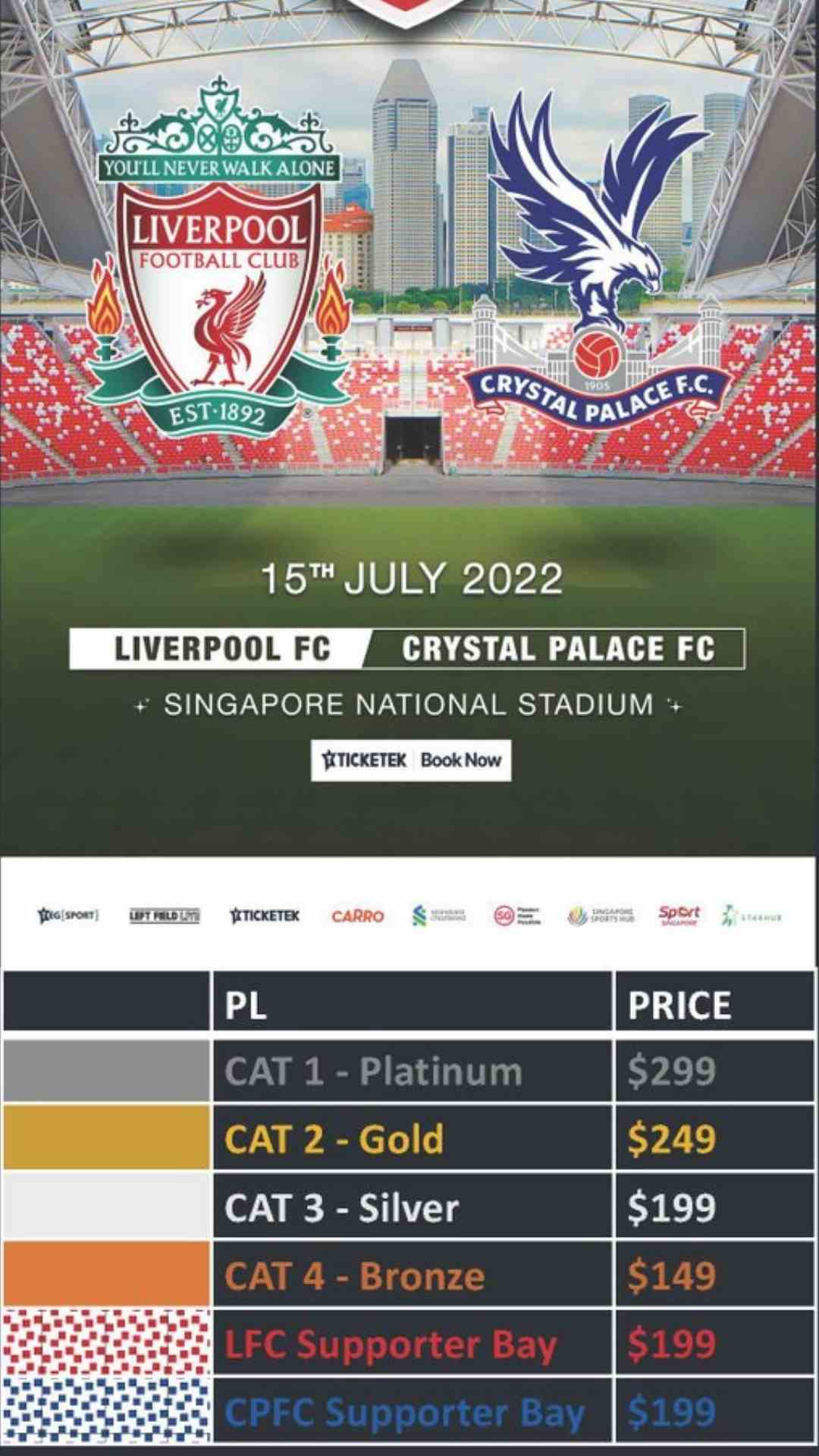 Liverpool confirms pre-season game in Singapore, but will you be able ...