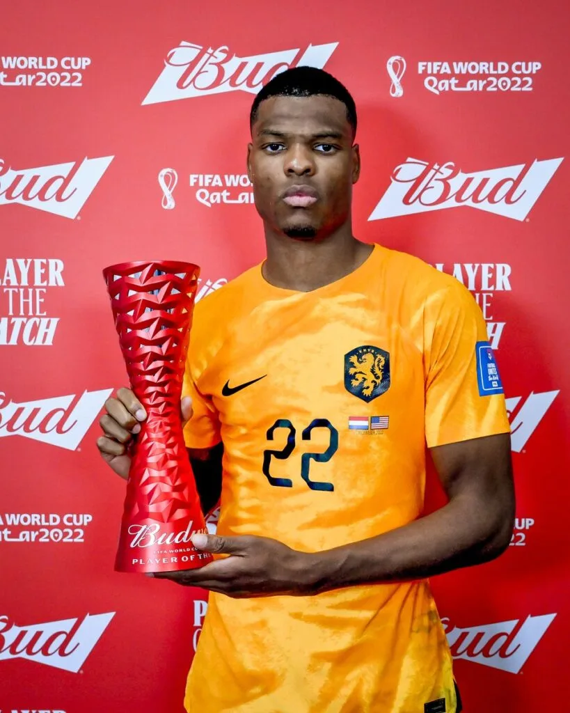 Denzel Dumfries Ready To Drag His Foot Over Lionel Messi’s World Cup ...