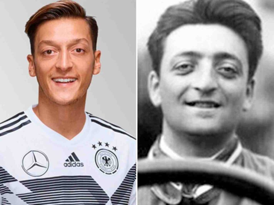 Are Doppelgangers Mesut Ozil And Enzo Ferrari Related? – Thick Accent