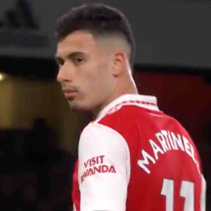 The hidden meaning behind unique ‘signing celebration’ from Martinelli ...