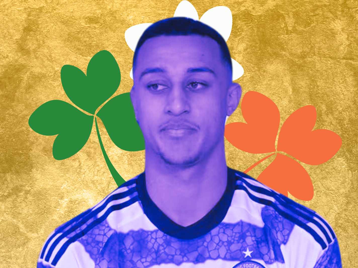 New Celtic Signing Adam Idah Pointing to His Irish Flag Tattoo Stirs ...