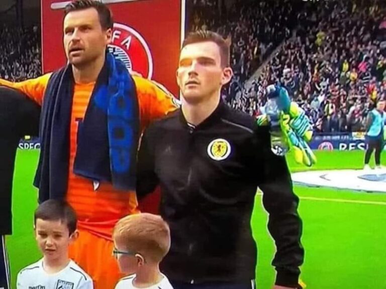 Did Andy Robertson Really Bring a Parrot to Scotland Match? Optical ...
