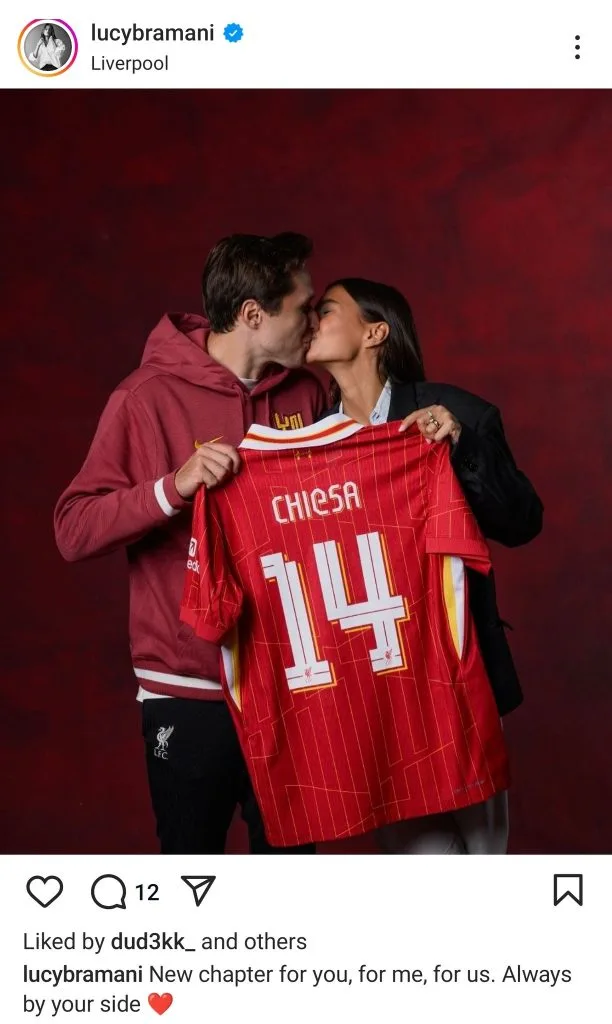 Federico Chiesa’s Love for His Wife Shines Through on Social Media as ...