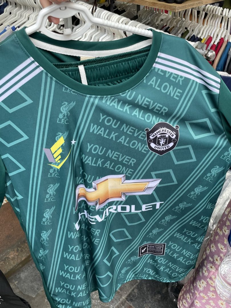 Fake Man United Kit with YNWA and LFC Printed All Over Might Be the ...