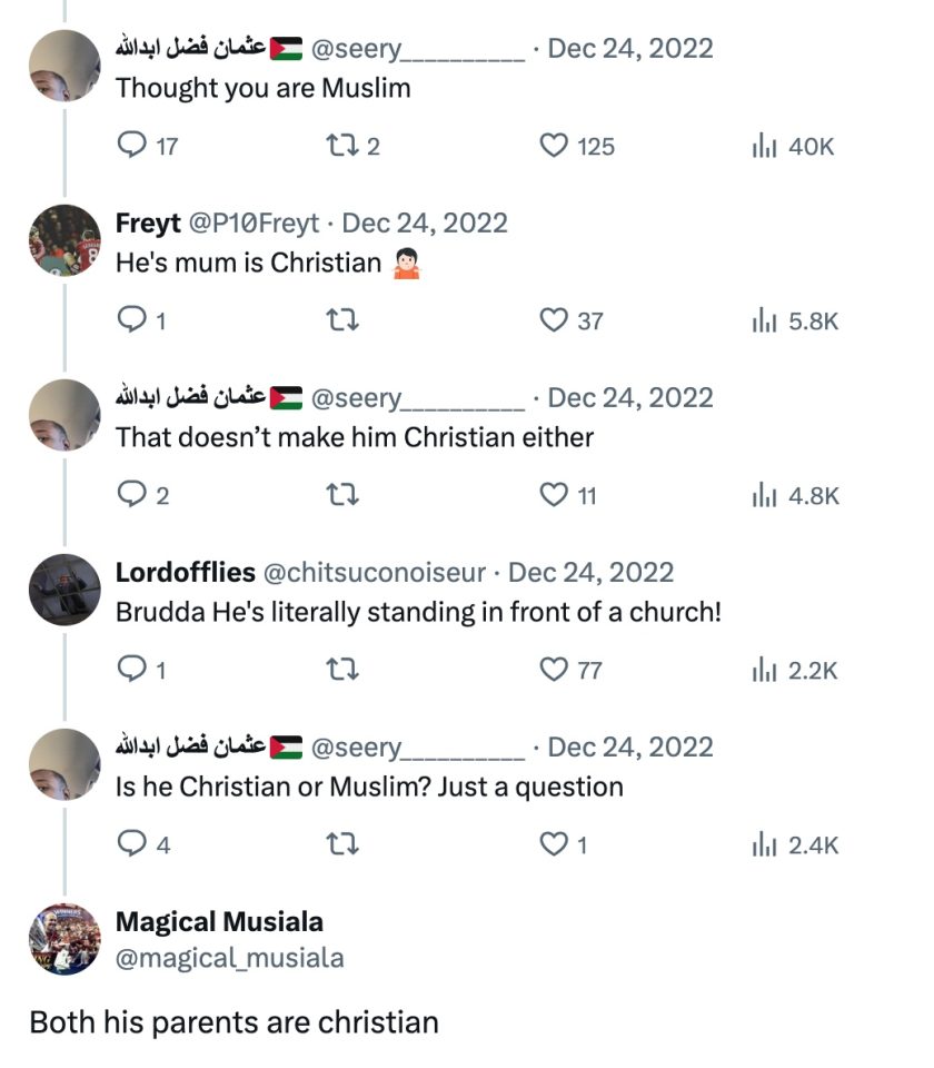 Is Jamal Musiala Christian or Muslim? Bayern Star Sparks Debate on His ...