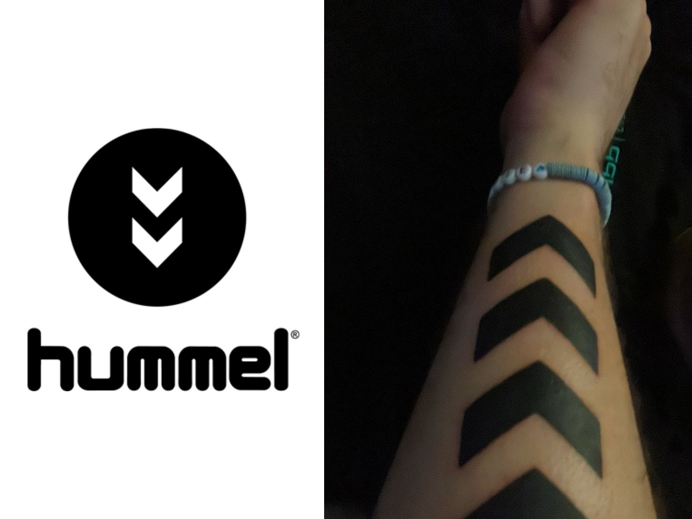 Coventry City Fan Sports Iconic Hummel Chevrons Tattoo, But Freebies ...