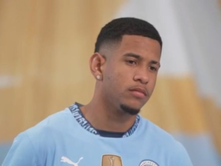 Watch – Man City Winger Savinho Loses Cool After Linesman Blocks His ...