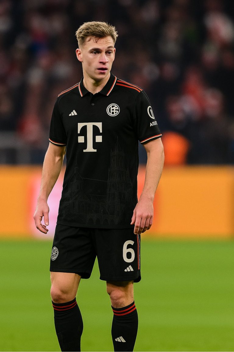 Pavlovic and Kimmich Model Bayern Munich 25/26 Third Kit in New Fan ...
