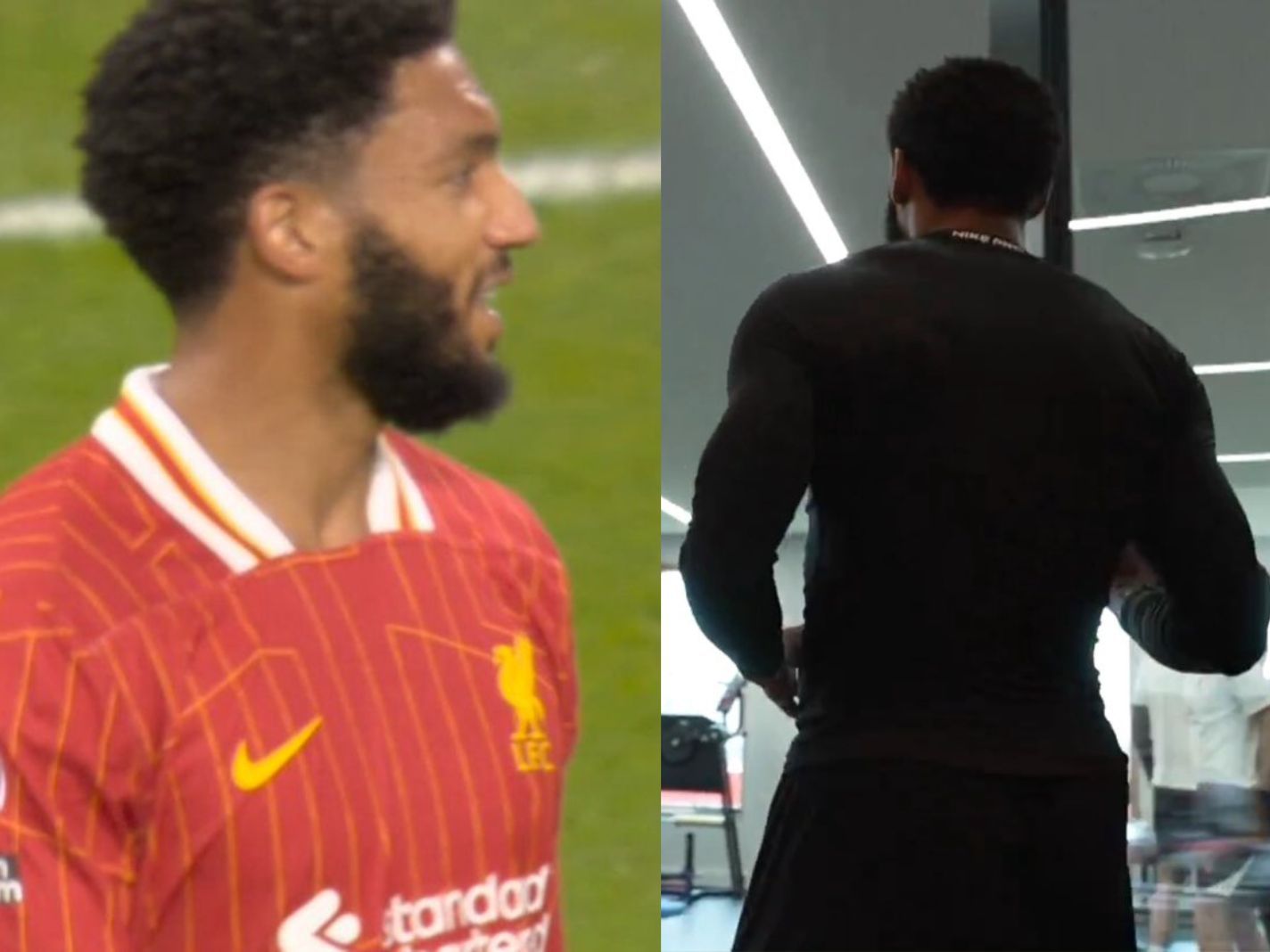 Injured Joe Gomez Shows Off Chiseled Back and Shoulder Muscles in New ...