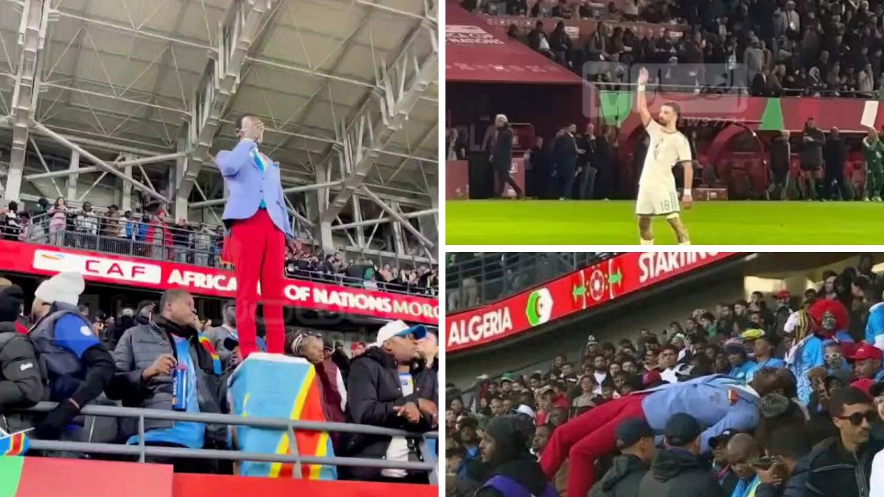 The Congo Fan Who Never Moved at AFCON 2025 Finally Broke Down After ...