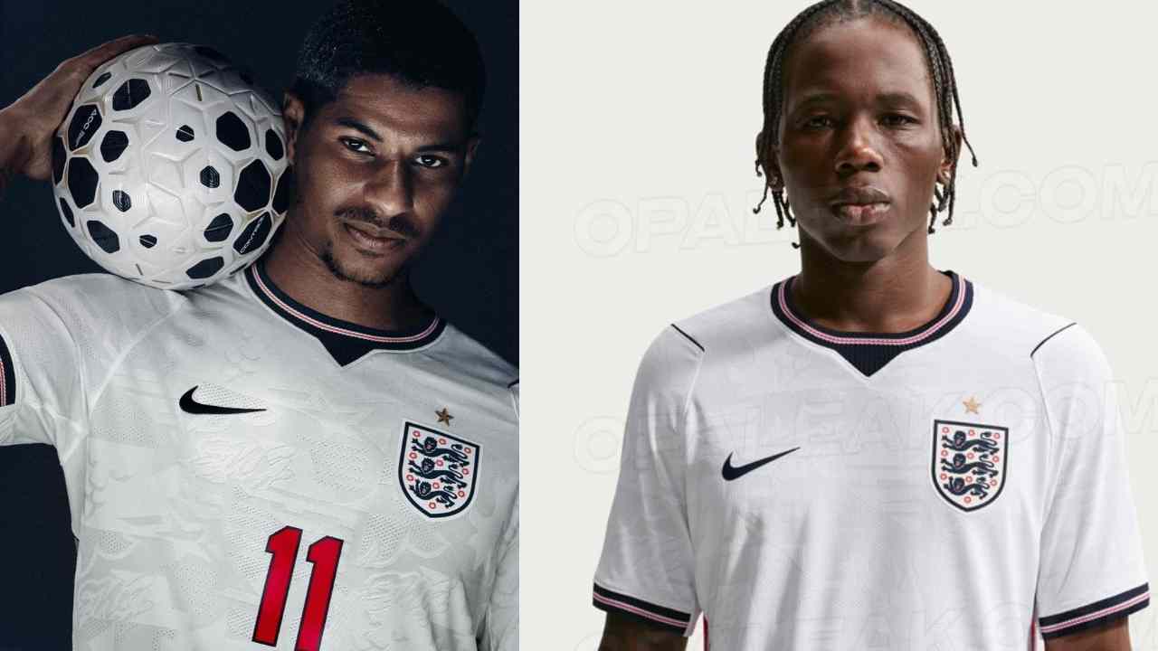 Nike Under Fire As 2026 England Home Kit Leak Sparks Collar Controversy ...