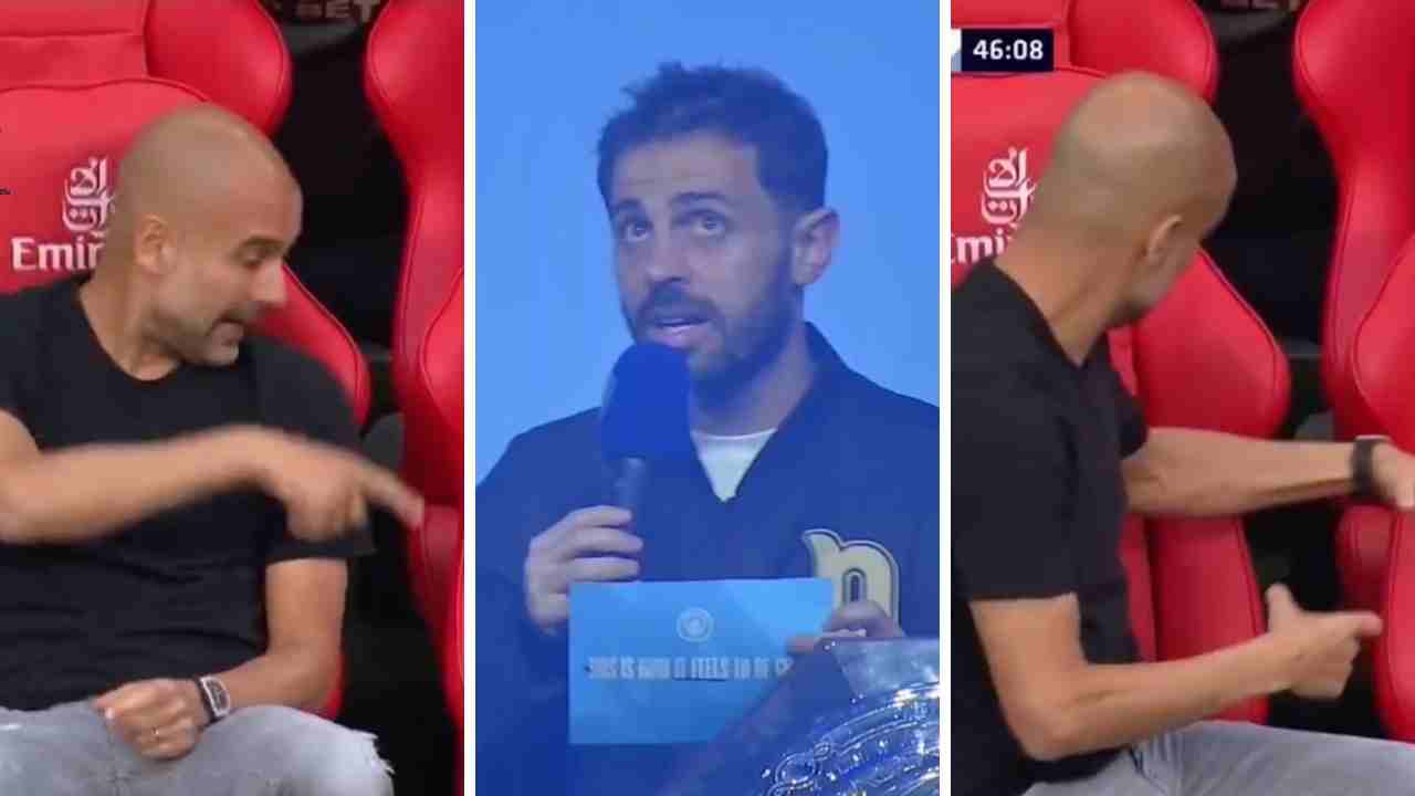 Bernardo Silva Confronts Pep Guardiola Over Clip Of Him Talking To ...