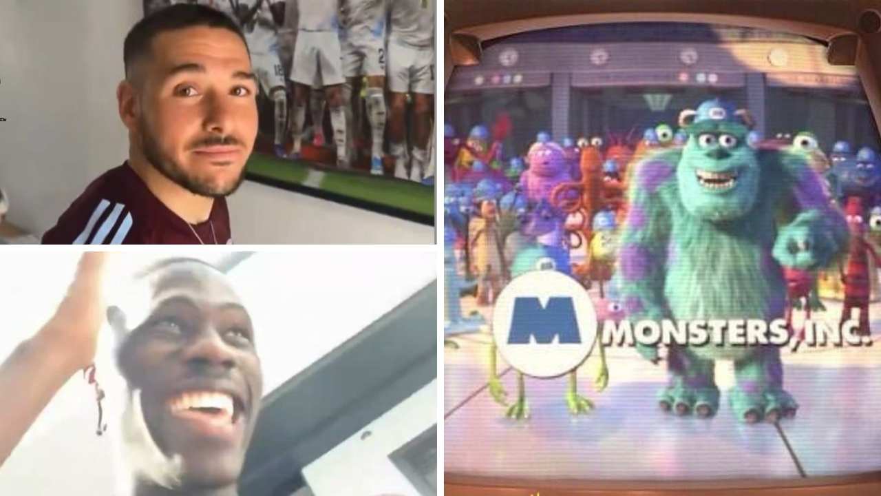 Aston Villa Duo Onana And Buendia Recreate Monsters Inc Scene ...