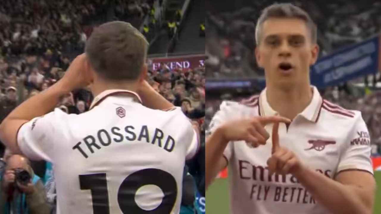 Why Leandro Trossard Added A “T” To His Goggles Celebration vs West Ham ...