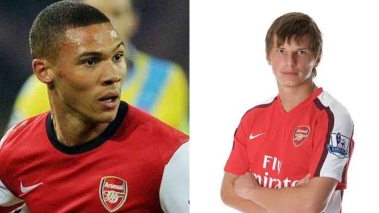Look: Ex-Arsenal Stars Kieran Gibbs And Arshavin Soak Up Title Parade ...