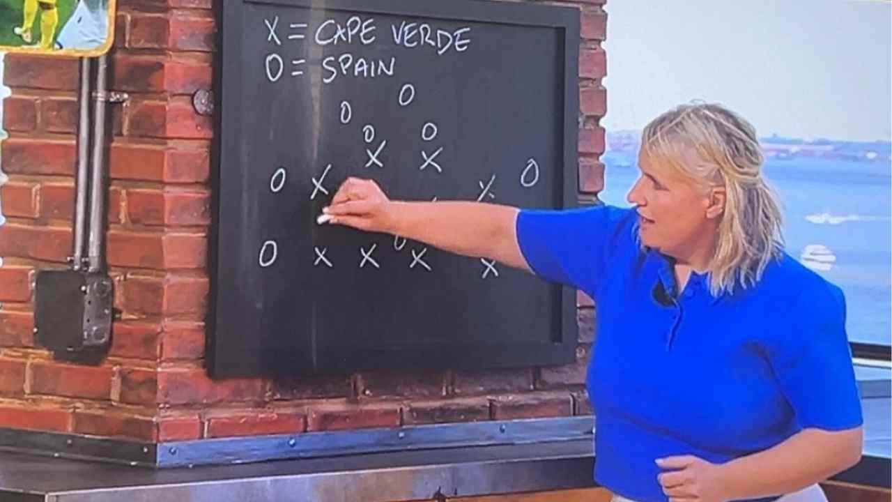 ITV Give Emma Hayes A Chalkboard To Break Down Spain vs Cape Verde ...