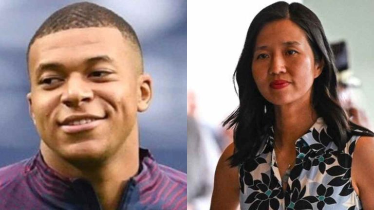 Kylian Mbappe Meets Boston Mayor Michelle Wu After High-Profile ...