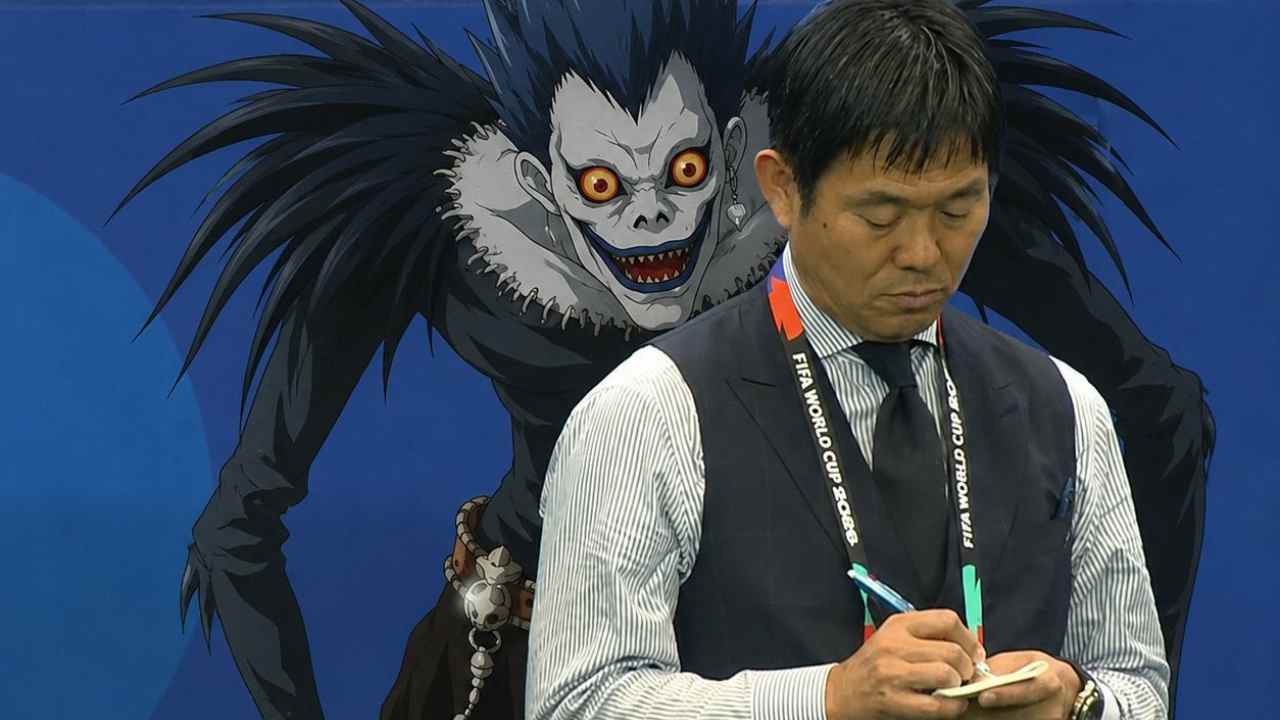 Death Note Meme About Japan Manager Hajime Moriyasu Is Still Going ...